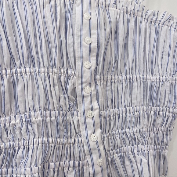 Forever 21 | Tops | Nwt Forever 2 Pinstriped Ruffled Cami | Poshmark